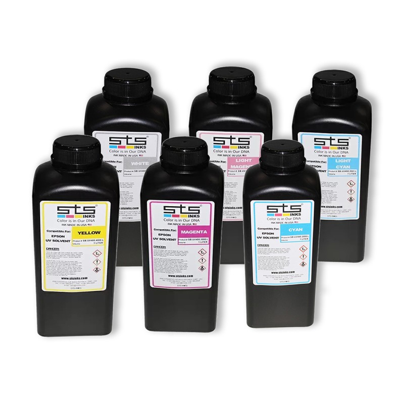 Cerneala STS UV Cure Led, bidon 1 L, vascozitate 5,5 - 6,2 pl - Macro