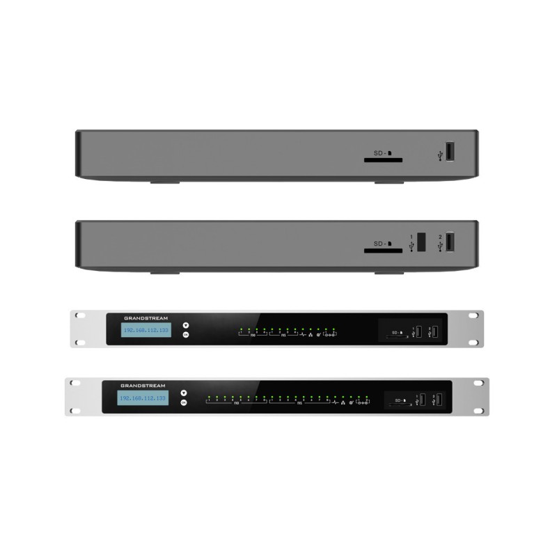 UCM6300A Grandstream Centrala telefonica IP PBX Audio cu 3 porturi ...