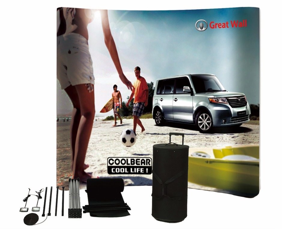 Pop-Up Spider curb cu spoturi si geanta de transport - Macro