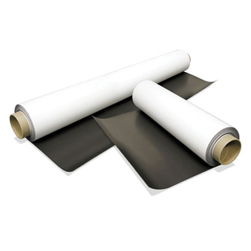 Folie magnet isotropic printabila PVC alb mat grosime 0,5mm - Macro