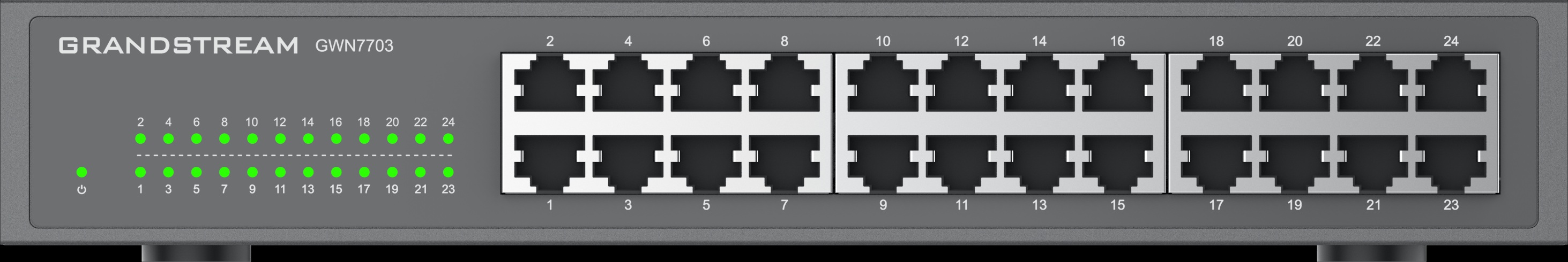 GWN7703 Grandstream switch ethernet 24 porturi Gigabit, fara management - Macro