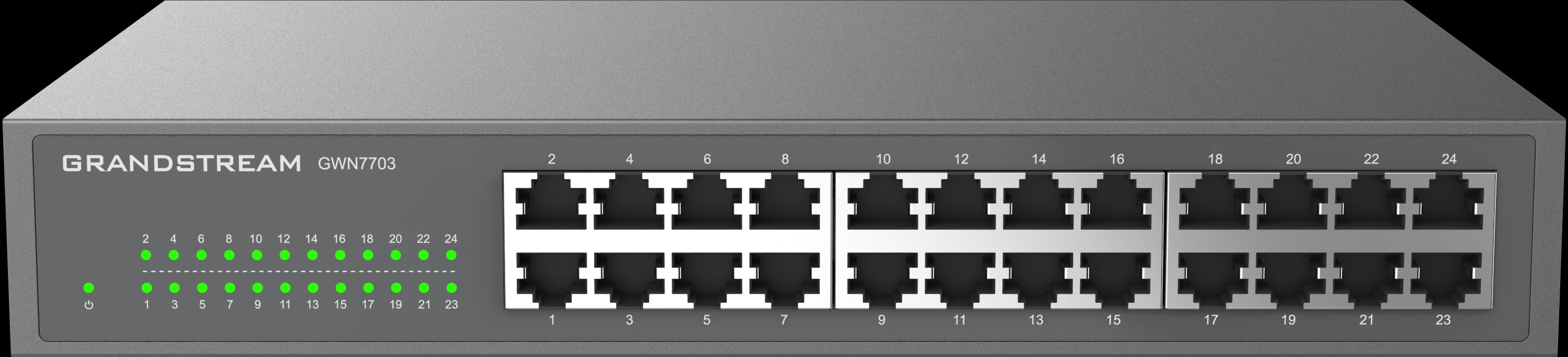 GWN7703 Grandstream switch ethernet 24 porturi Gigabit, fara management - Macro