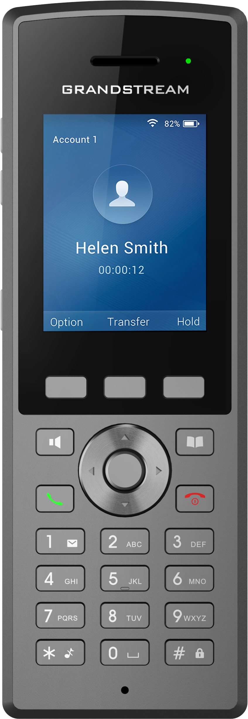 WP825 Grandstream Telefon mobil IP Wifi, waterproof, IP67 - Macro