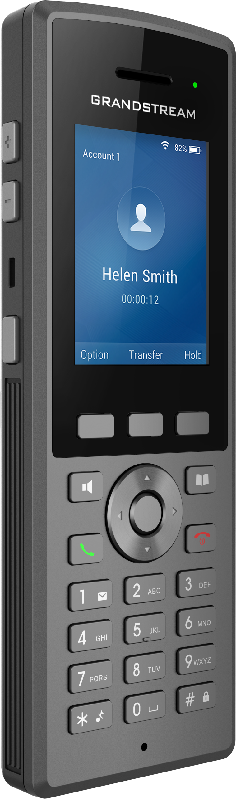 WP825 Grandstream Telefon mobil IP Wifi, waterproof, IP67 - Macro